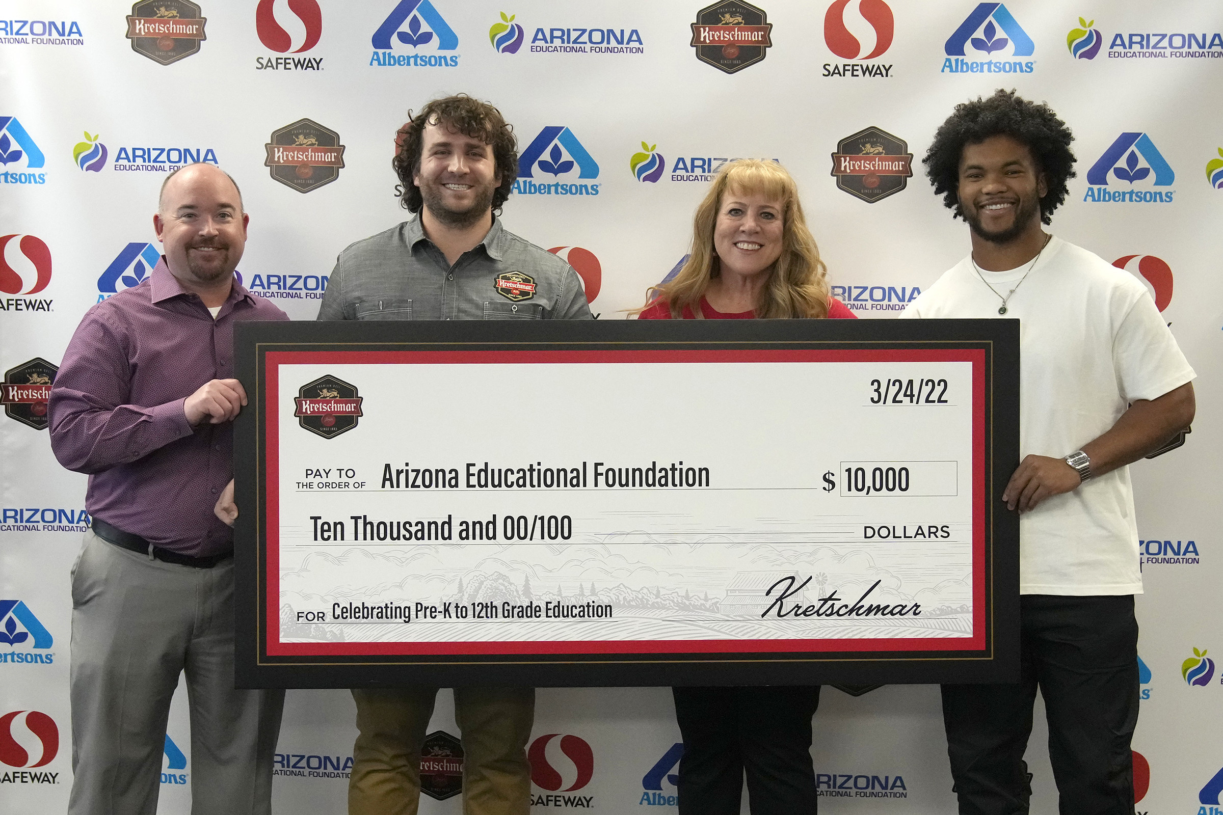 Kretschmar Teams Up With Quarterback Kyler Murray, Albertsons, and ...