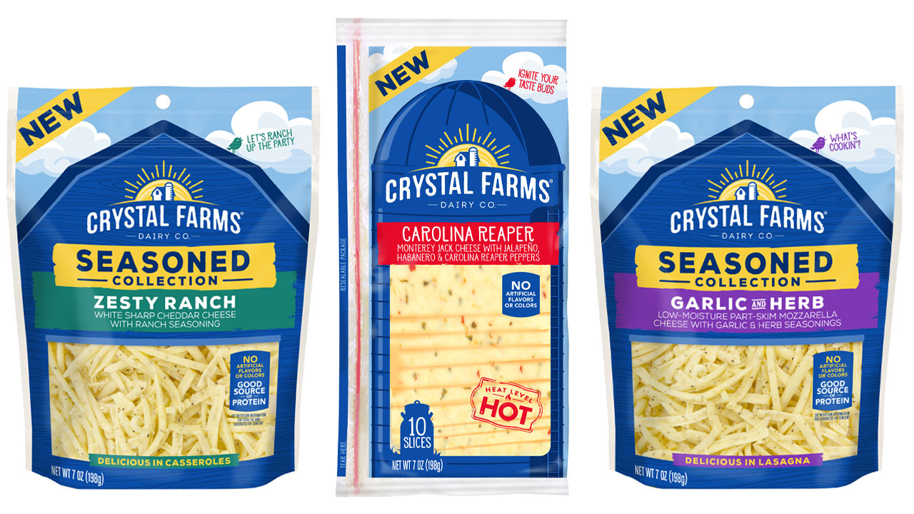 Crystal Farms Unveils Bold New Cheese Offerings Just in Time for Summer ...