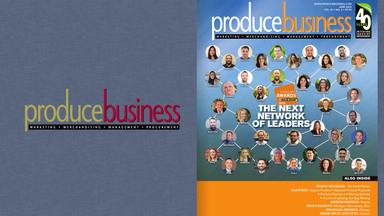 Produce Business Announces 40-Under-Forty Class of 2025 - Perishable News