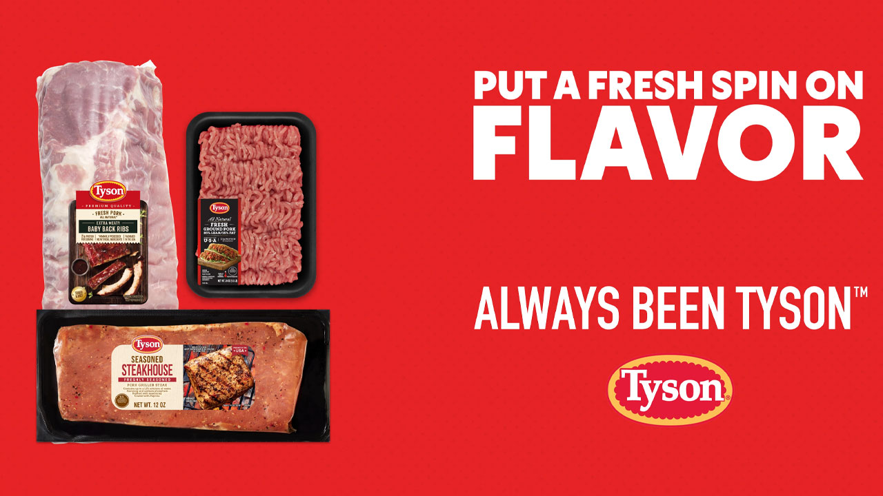 Tyson Foods Beef & Pork Promotes ‘A Fresh Spin’ on Mealtime in New B2C ...