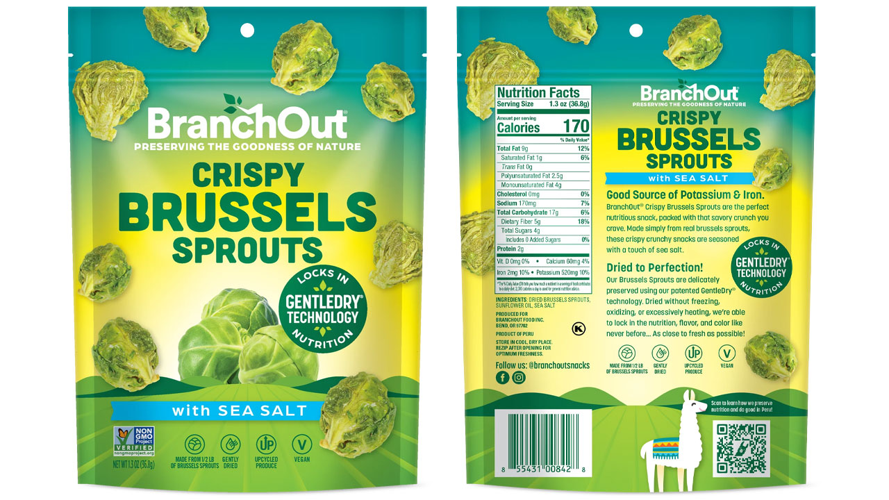 BranchOut Food’s Brussels Sprout Crisps Expand Nationally in the Nation ...