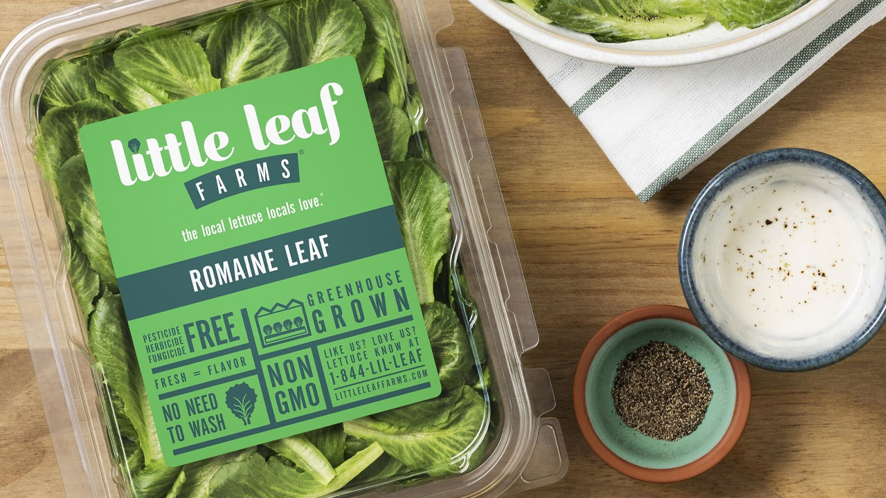 Little Leaf Farms Introduces Romaine Leaf Lettuce - Perishable News