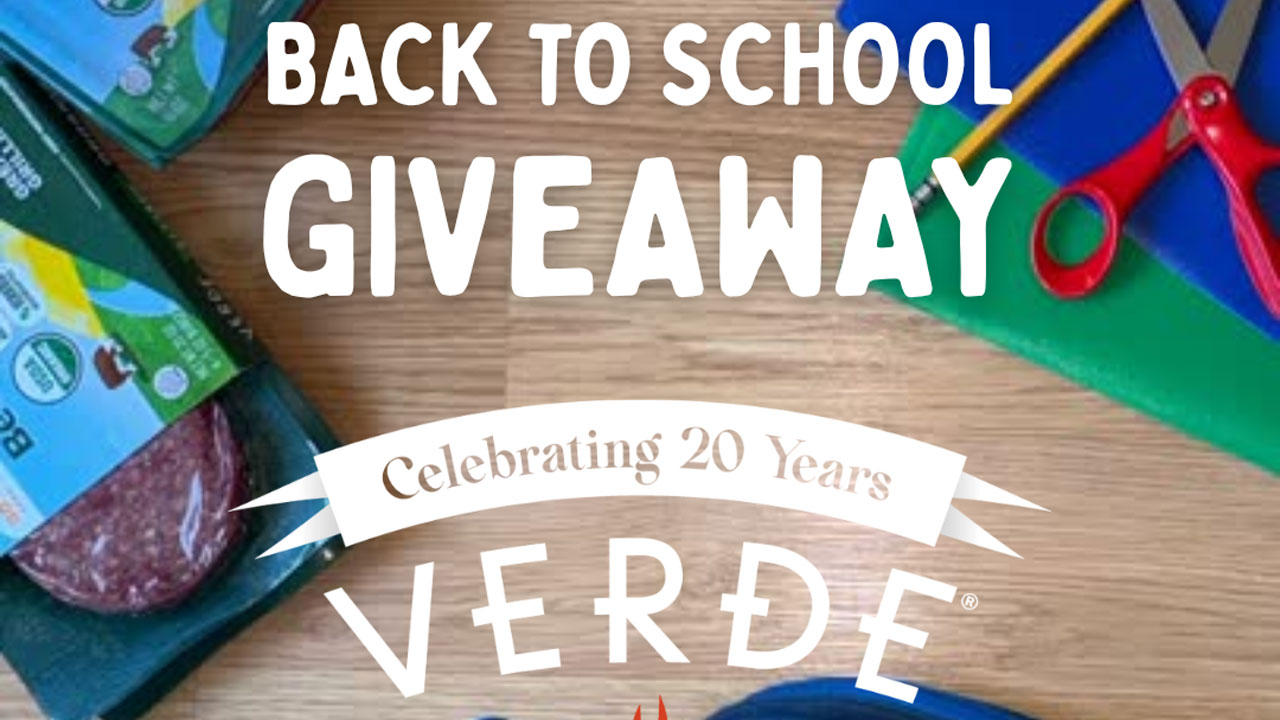 Verde Farms Celebrates 20 Years with Back-to-School Beef Giveaway ...