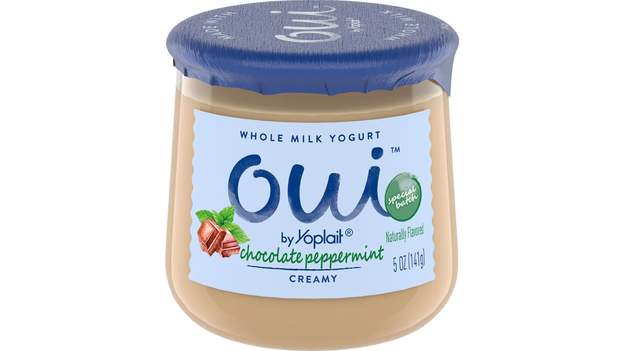 Oui by Yoplait Chocolate Peppermint Yogurt Delivers Holiday Flavor ...