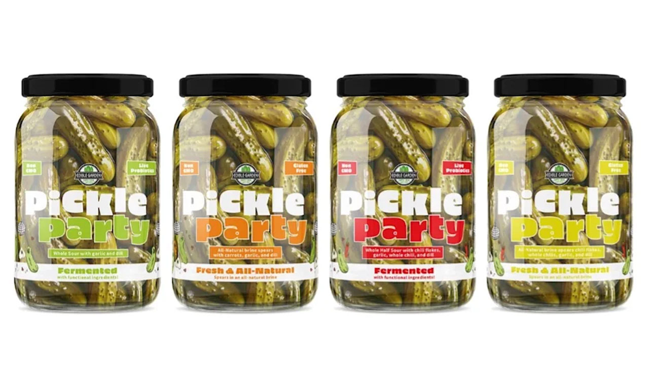 Edible Garden’s Pickle Party Line Starts to Ship at King Kullen ...
