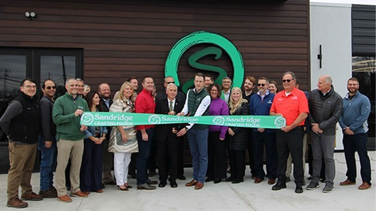 Sandridge Crafted Foods Holds Ribbon Cutting for the Sandridge Center ...