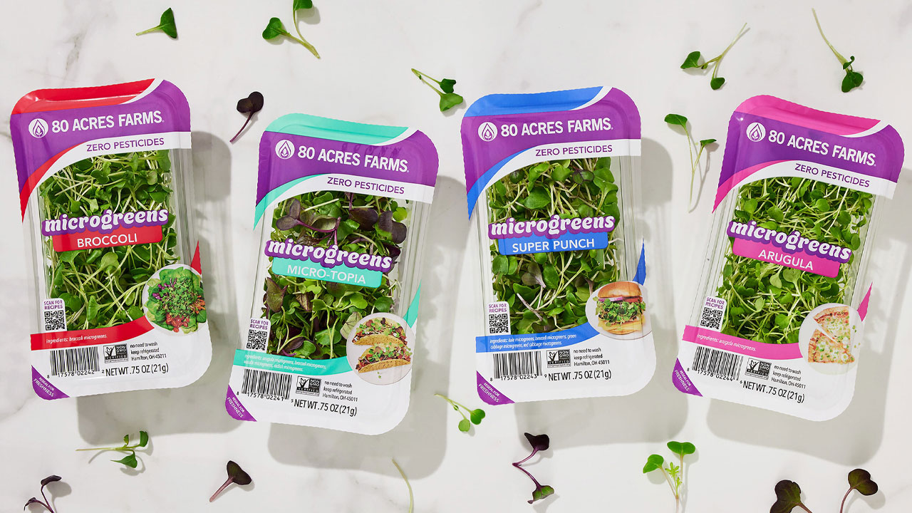 80 Acres Farms Expands Microgreens Nationwide - Perishable News