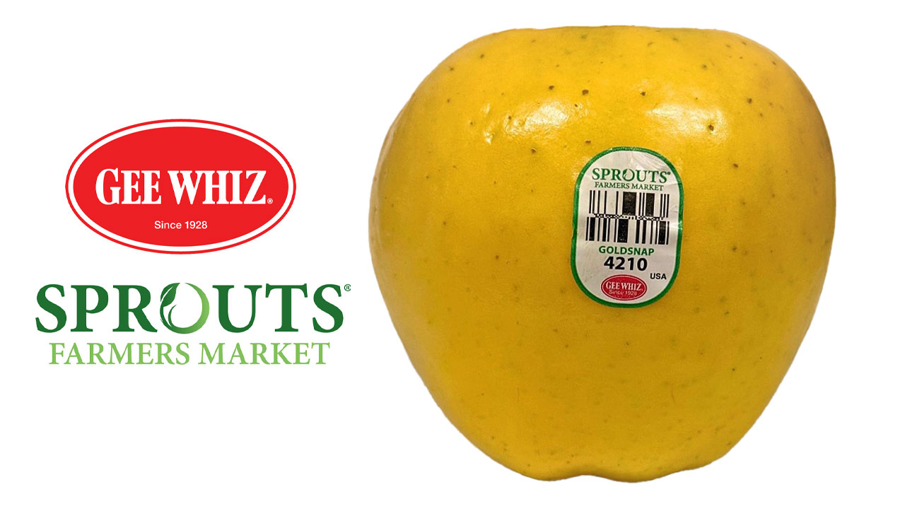 Gee Whiz Fruit Announces Exclusive Goldsnap Apple Launch With Sprouts ...